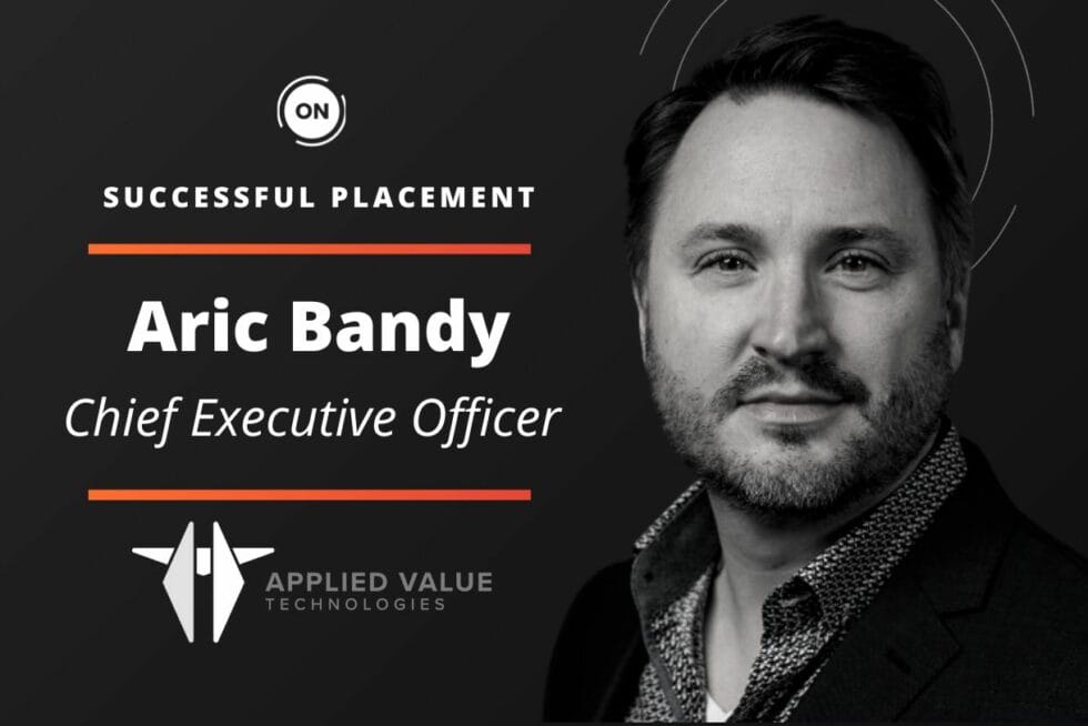 Applied Value Technologies Names Chief Executive Officer - ON Partners